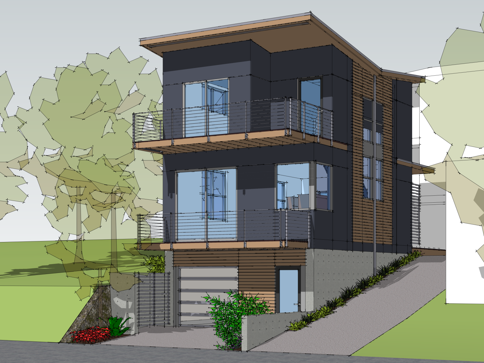 Alley House 2 | Modern Green Seattle Architects - David Foster Architects